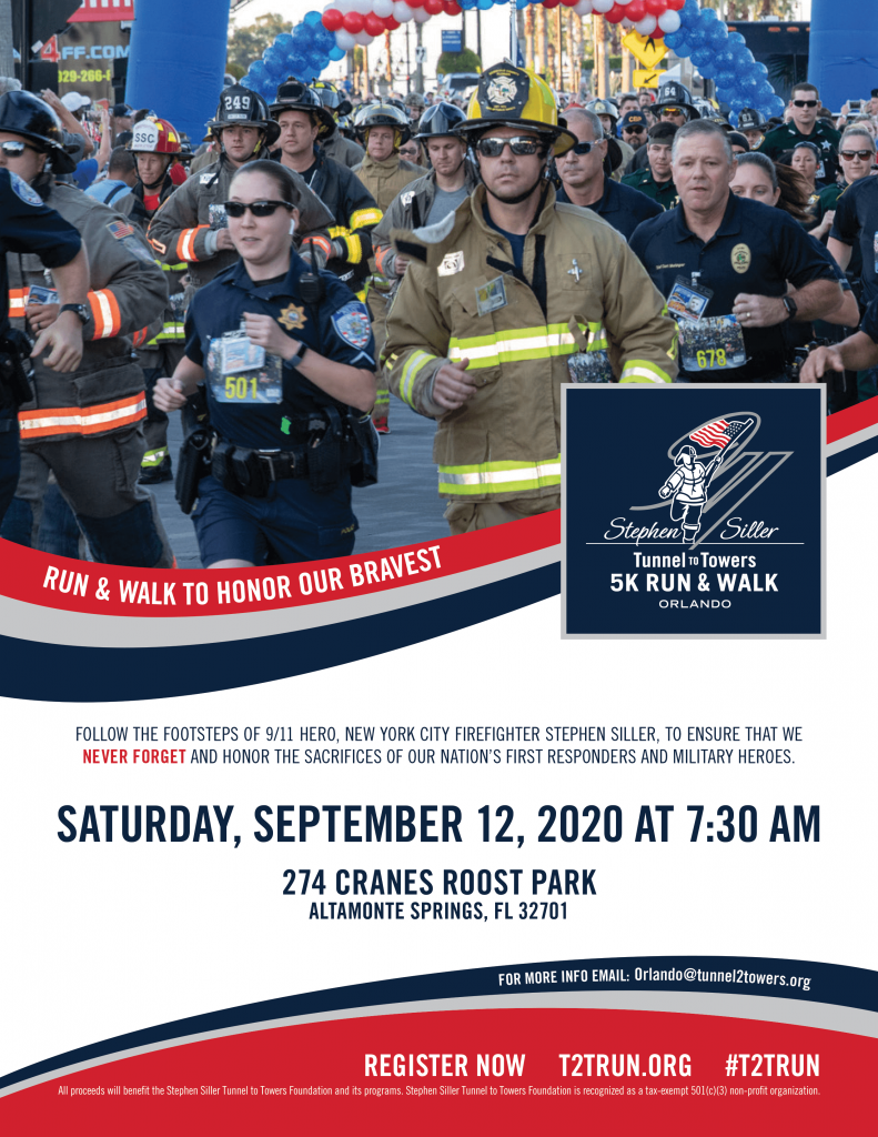 2021 Tunnel to Towers 5K Run & Walk Orlando - Tunnel to Towers Foundation