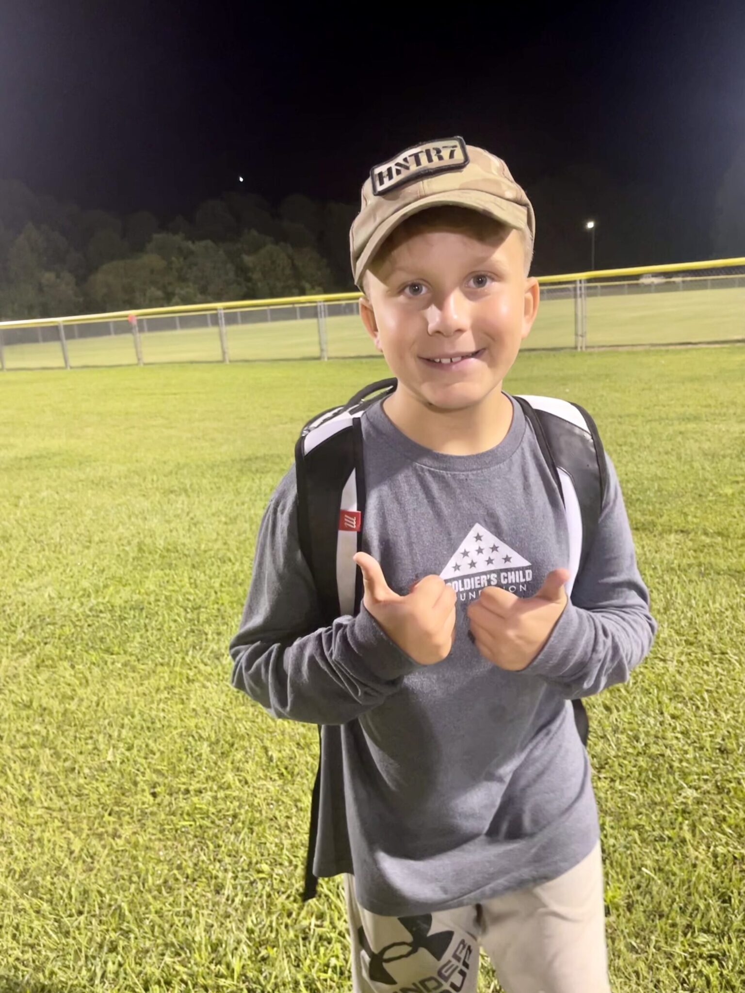 Ethan Goodman selfie - Tunnel to Towers Foundation