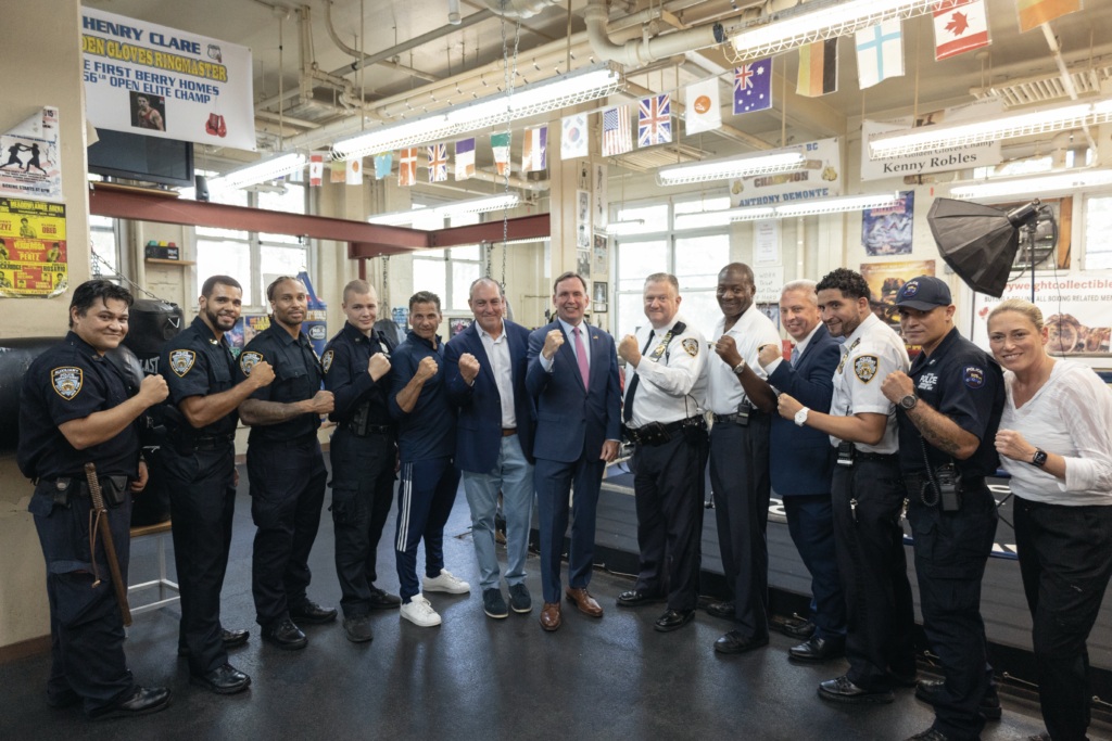 NYC Cops & Kids Boxing Club Opens Fitness Center for Youth in Dongan ...