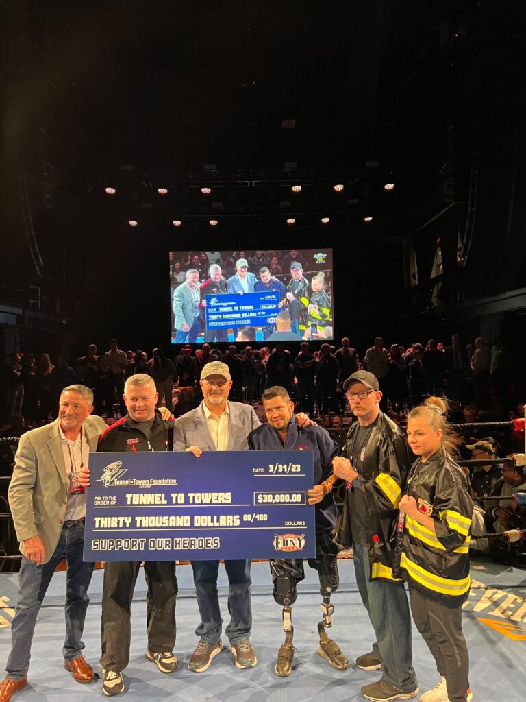 Battle of the Badges: FDNY vs. NYPD Fight Night - Tunnel to Towers ...